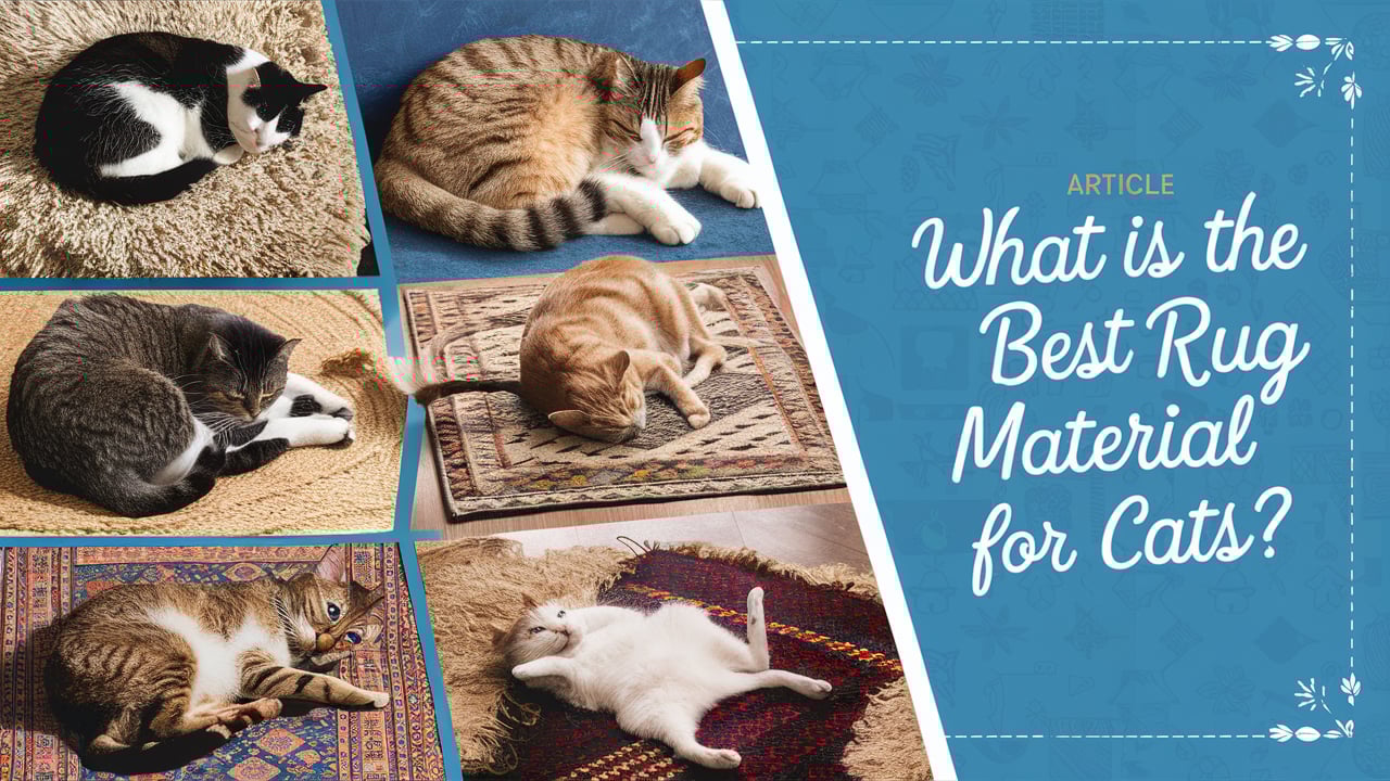 What is the Best Rug Material for Cats? - Custom Rugs