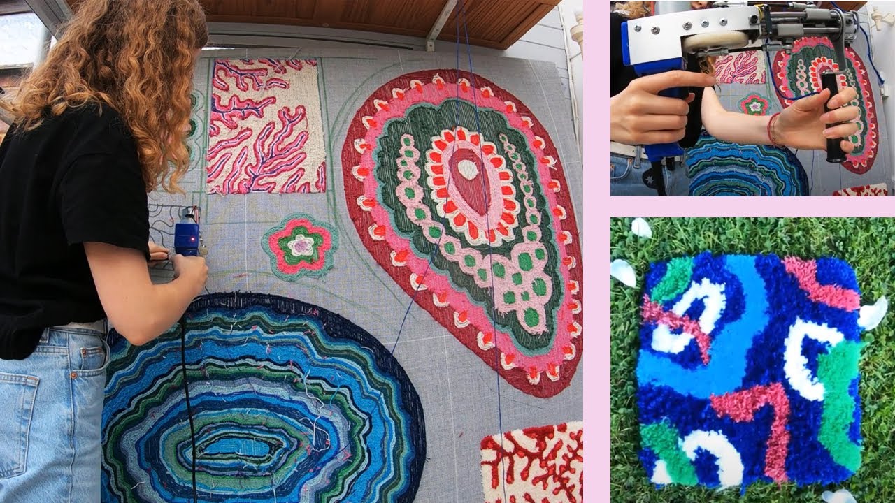 Herstellung von getufteten Teppichen in 9 Schritten - Individuelle Teppiche