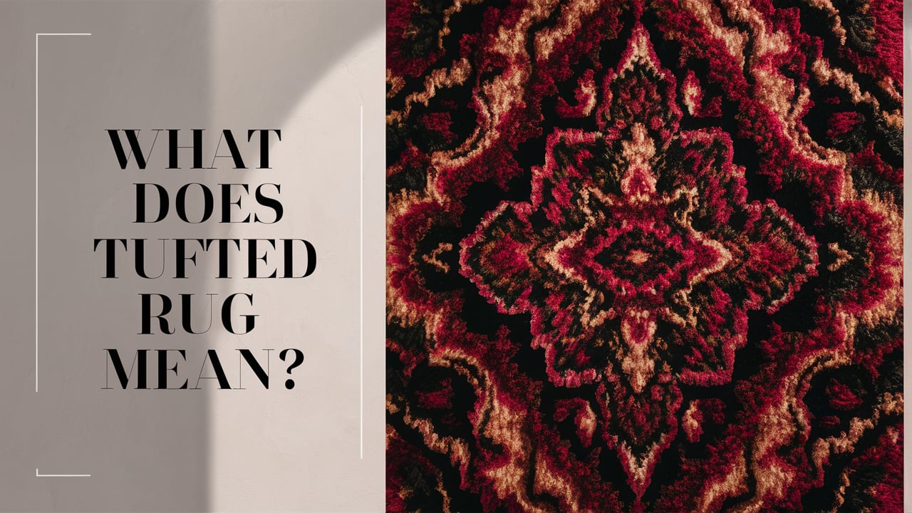 What Does Tufted Rug Mean? A Complete Guide - Custom Rugs