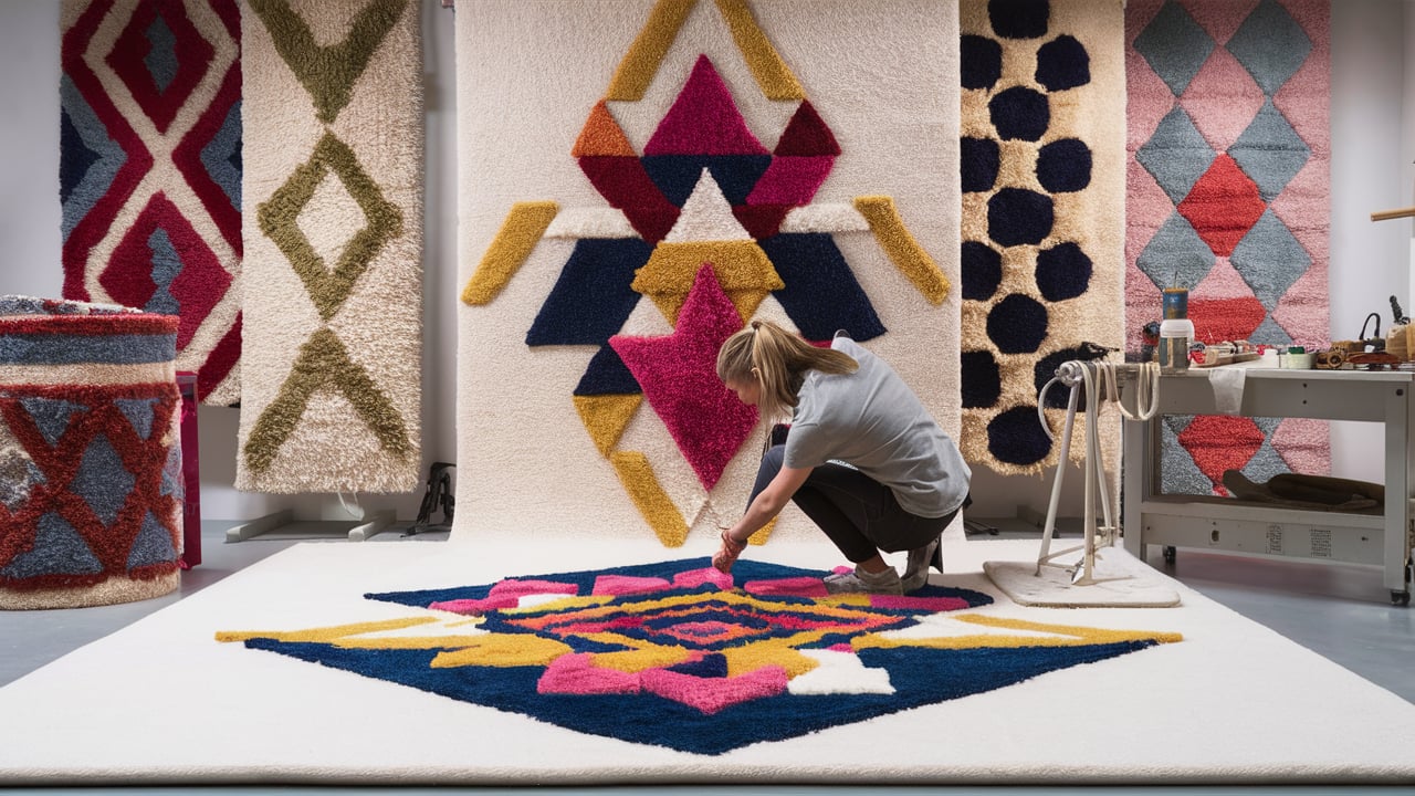 How to Start a Rug Tufting Business? 4 Easy Steps - Custom Rugs