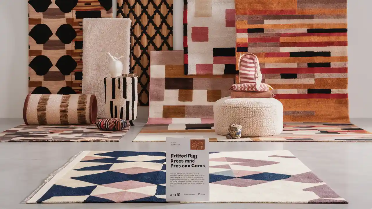 Printed Rugs Pros and Cons: The Complete Buyer's Guide - Custom Rugs
